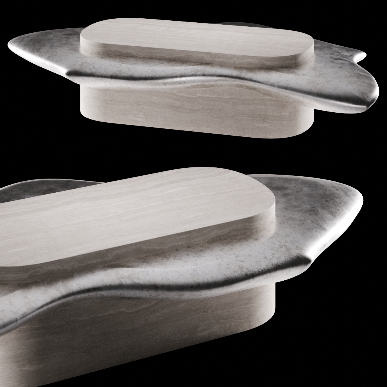 Chai Coffee Table | FREE Tables models | BlenderKit