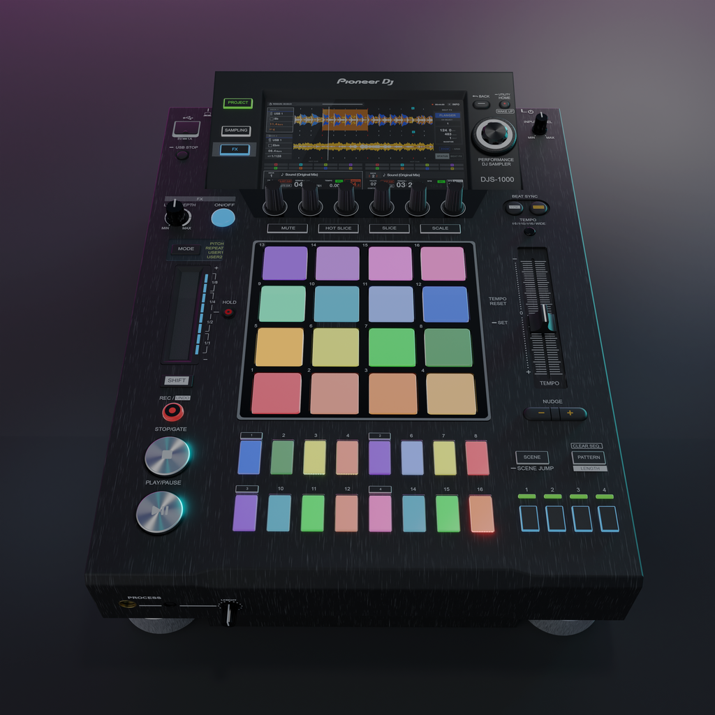 DJ Mix Djs 1000 | Audio Devices models | BlenderKit