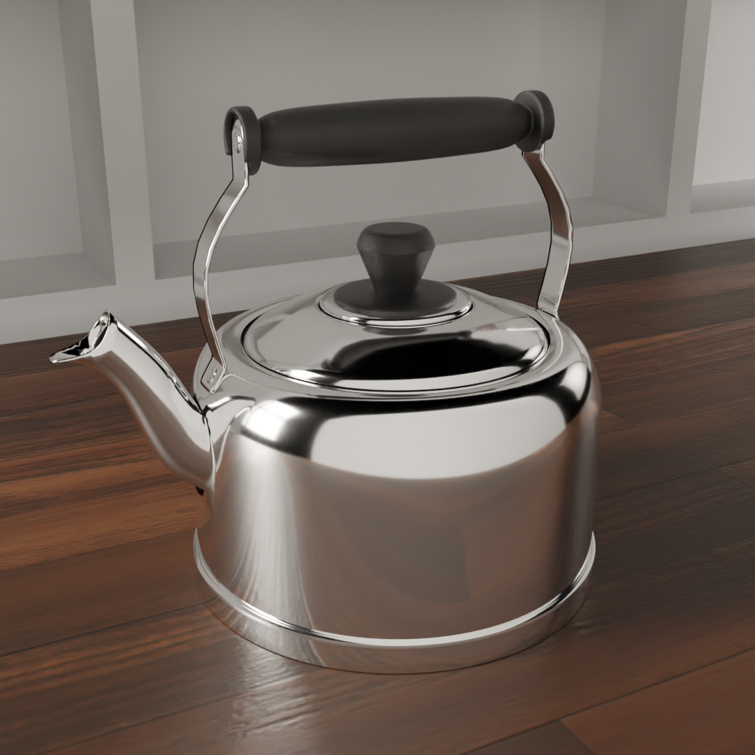 Kettle | Kitchenware models | BlenderKit