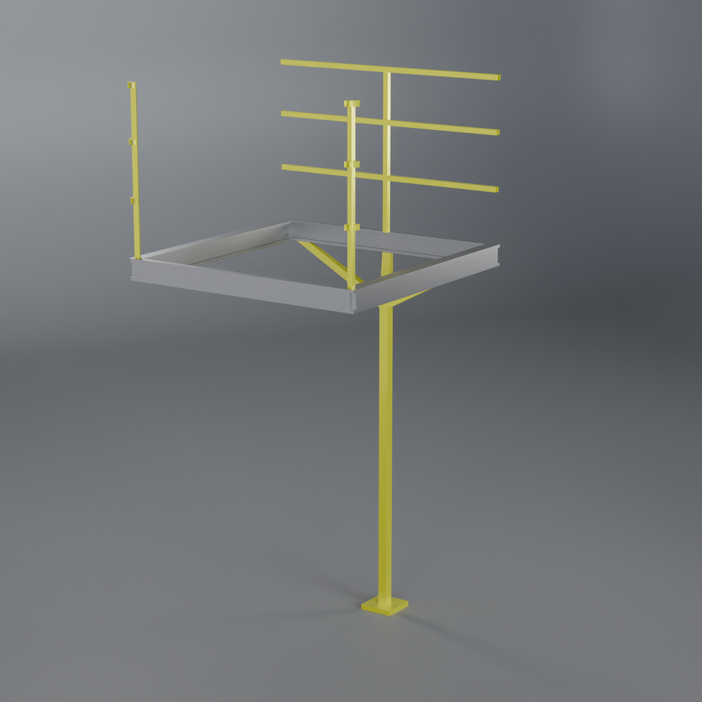 Catwalk t junction piece | FREE Architectural Structures models ...