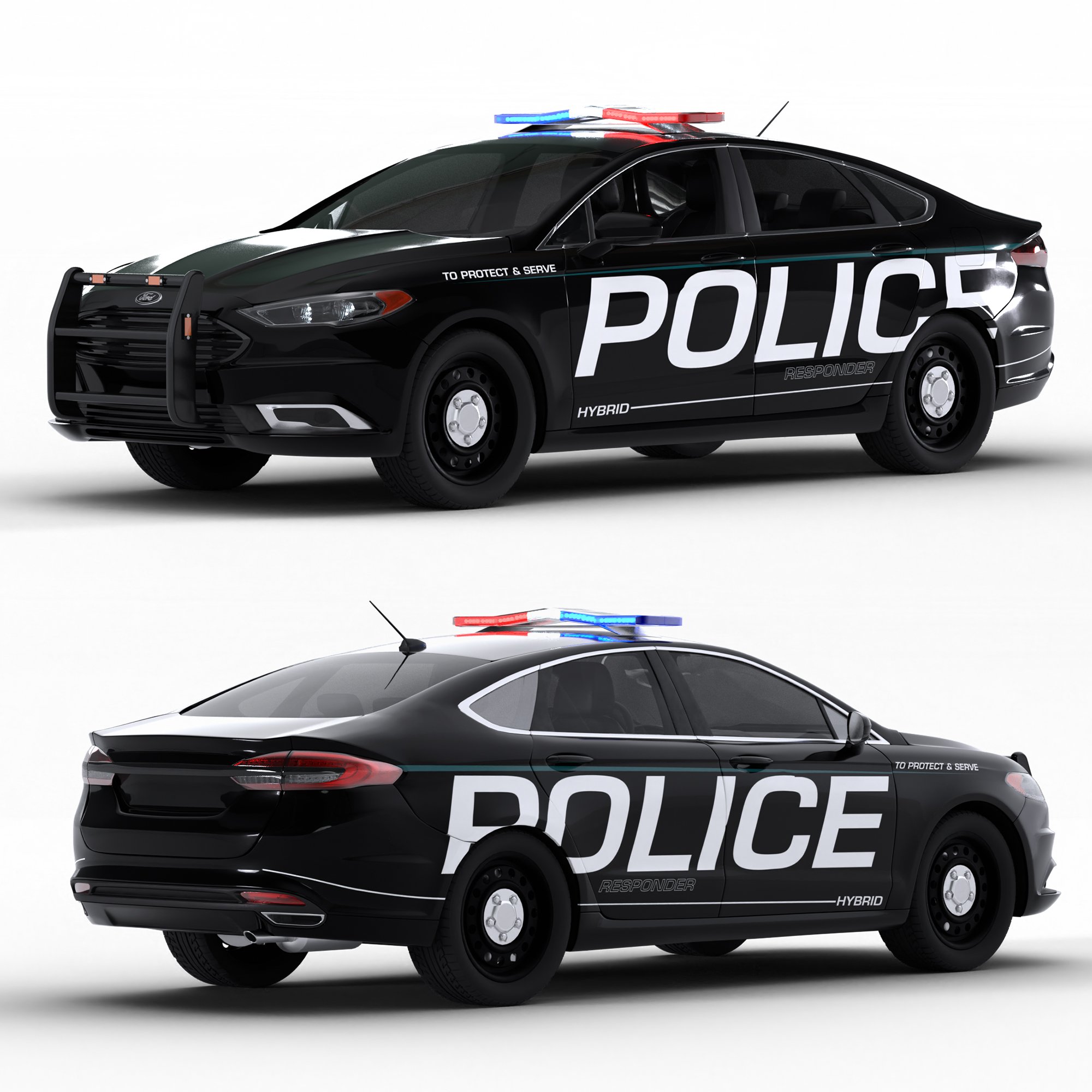 Police car | Modern Cars models | BlenderKit