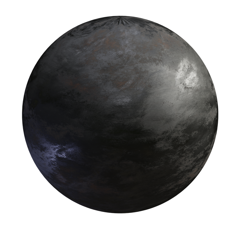 Steel grinded | FREE metal materials | BlenderKit