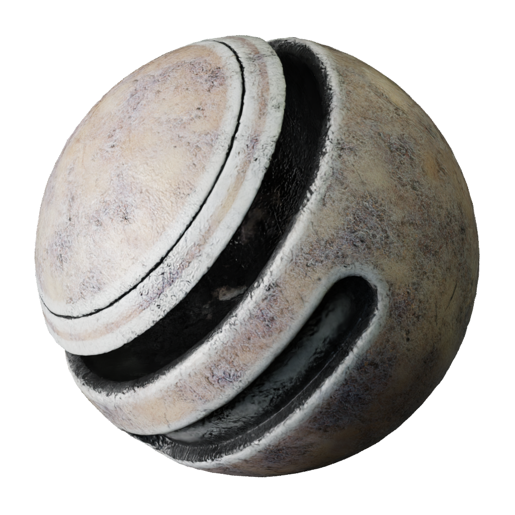 Metal Rusty Tan Edgewear | FREE metal materials | BlenderKit