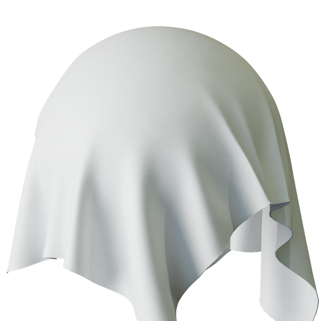 Plain White Sheer | FREE Sheer Fabric 3D Materials materials | BlenderKit
