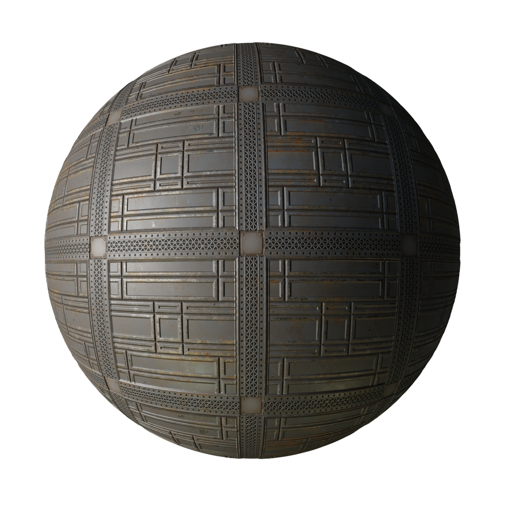 SciFi Structural Panelling | FREE tech materials | BlenderKit
