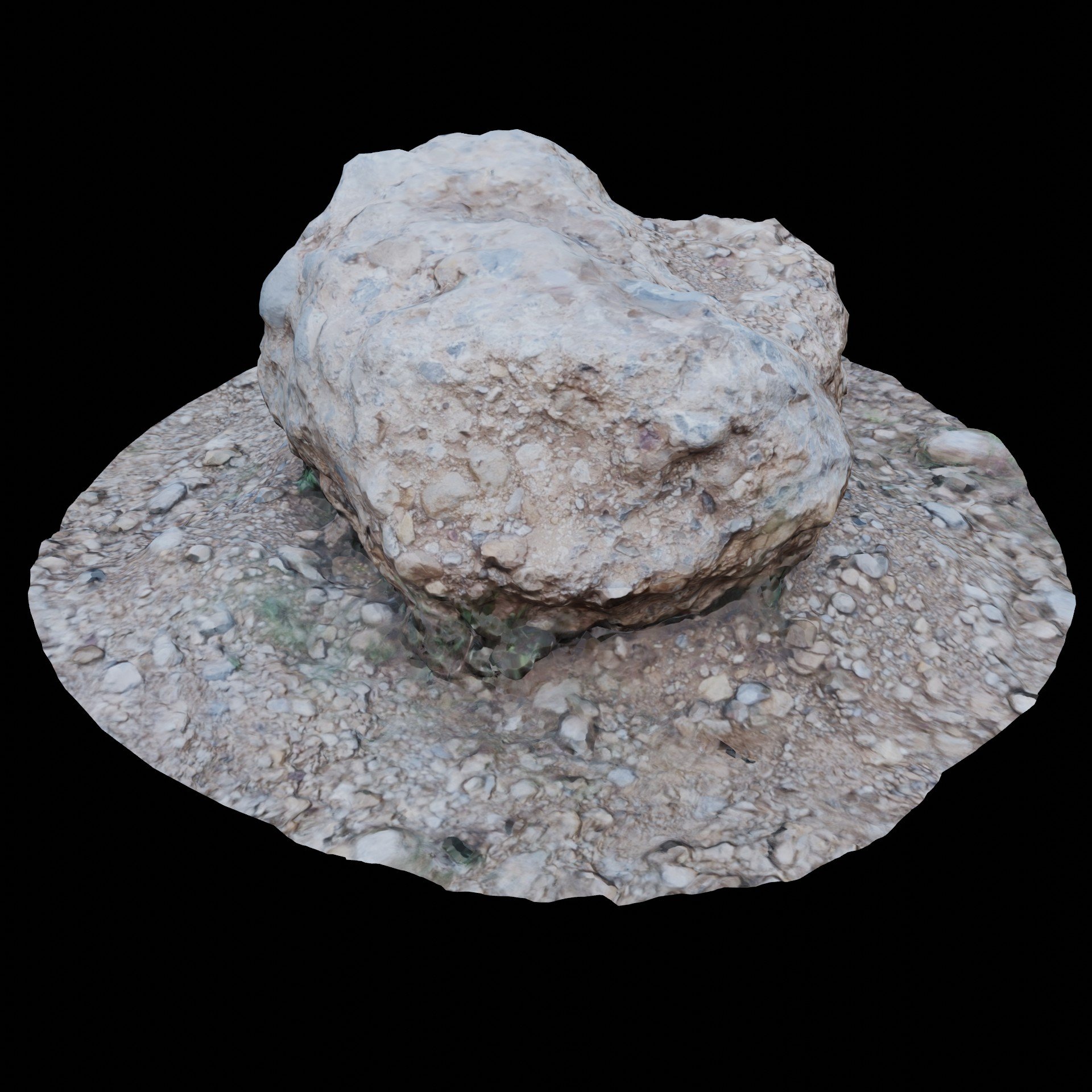 Rock | FREE Environment Elements models | BlenderKit
