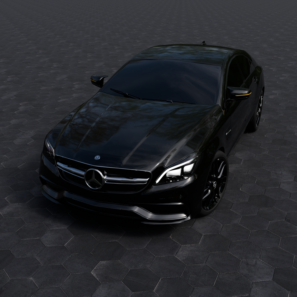 BlenderKit | Download the Mercedes-Benz-CLS-63-AMG model