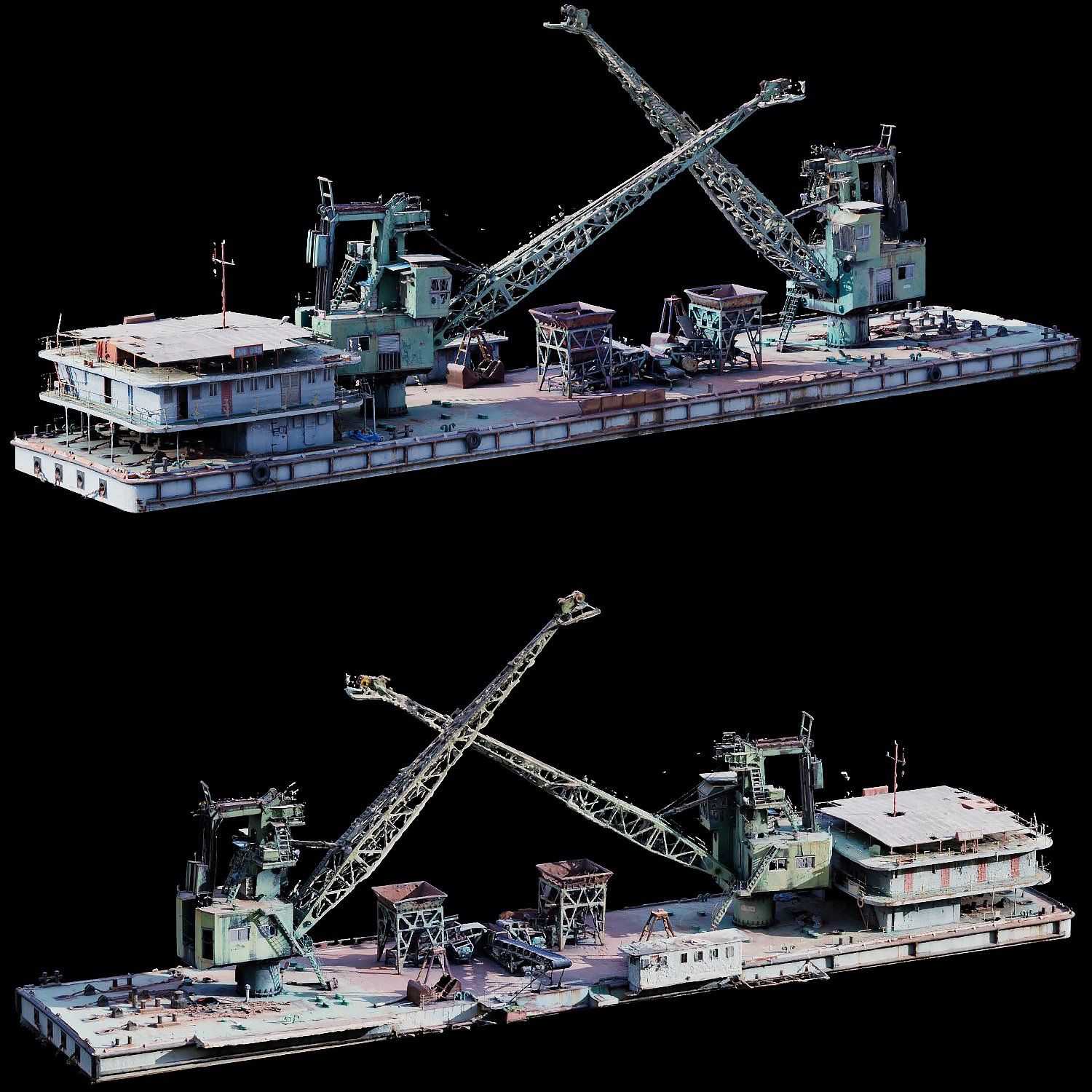 Scan Old Ship | FREE Transport models | BlenderKit