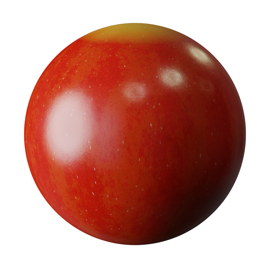BlenderKit | Download the FREE Procedural Red Apple material