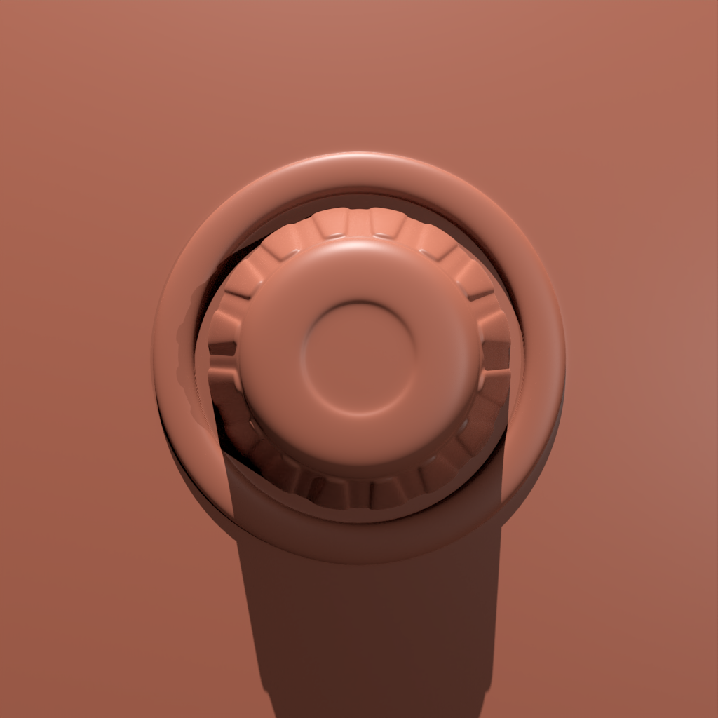 Knob Dial Brush - 01 | FREE industrial brushes | BlenderKit