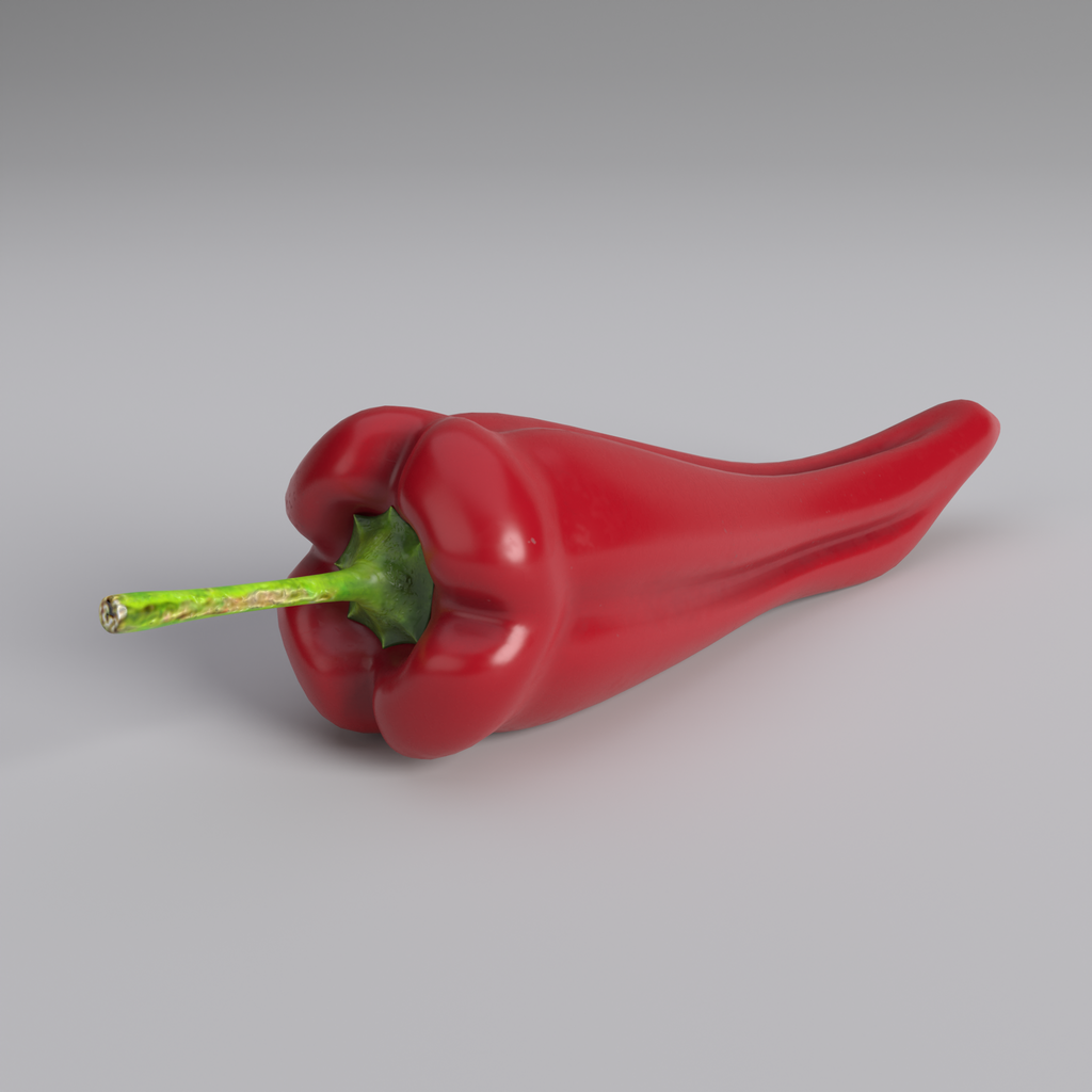 BlenderKit | Download the FREE Florina pepper model