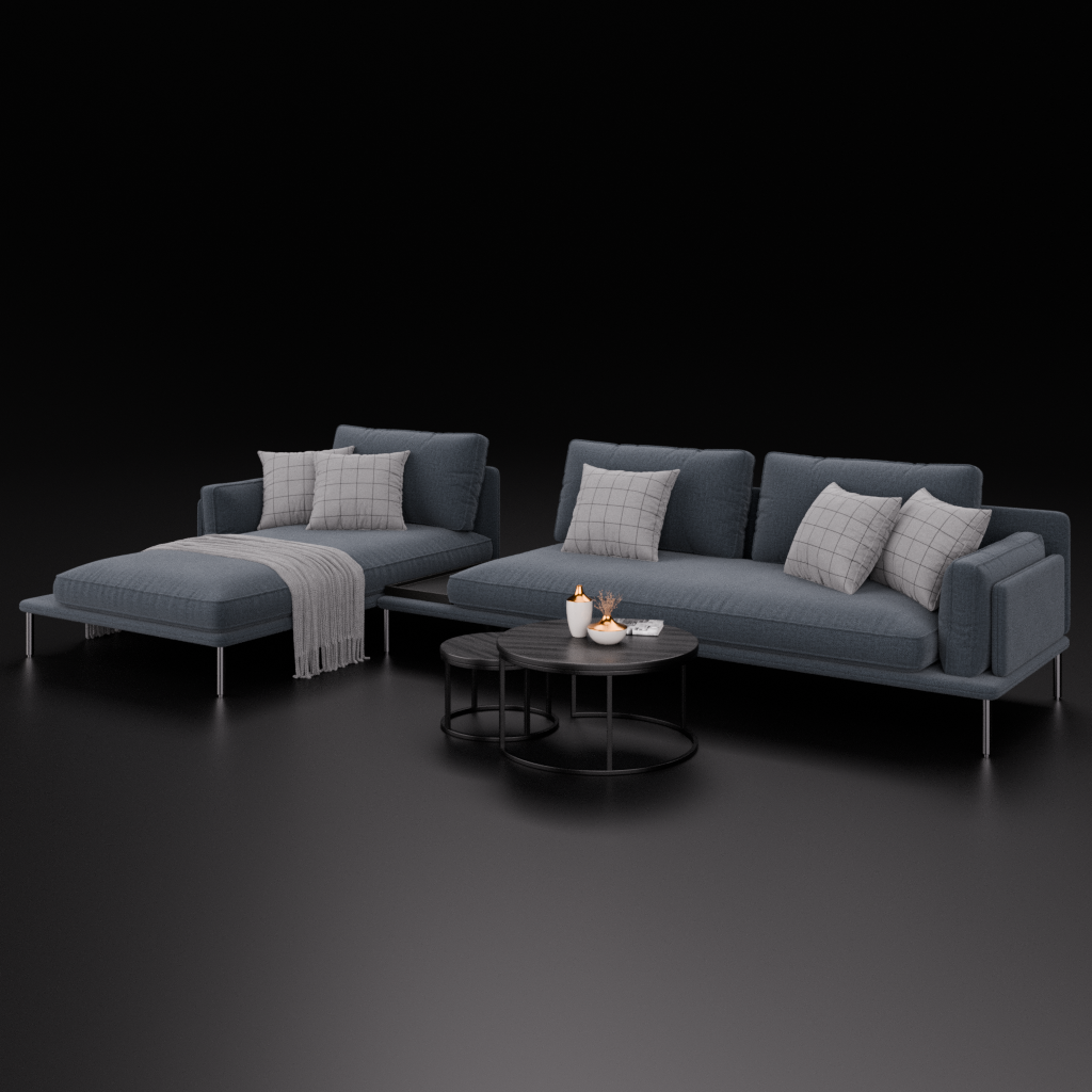 Sofa Noah Sectional | Sofas models | BlenderKit
