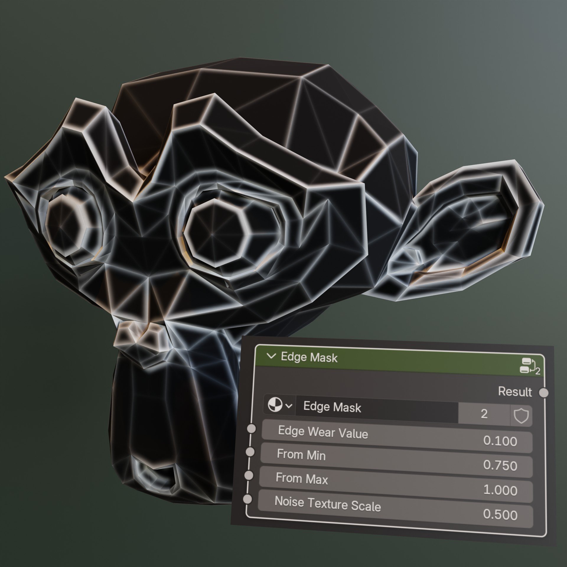 Edge Wear Mask | FREE Effects Node Groups | BlenderKit