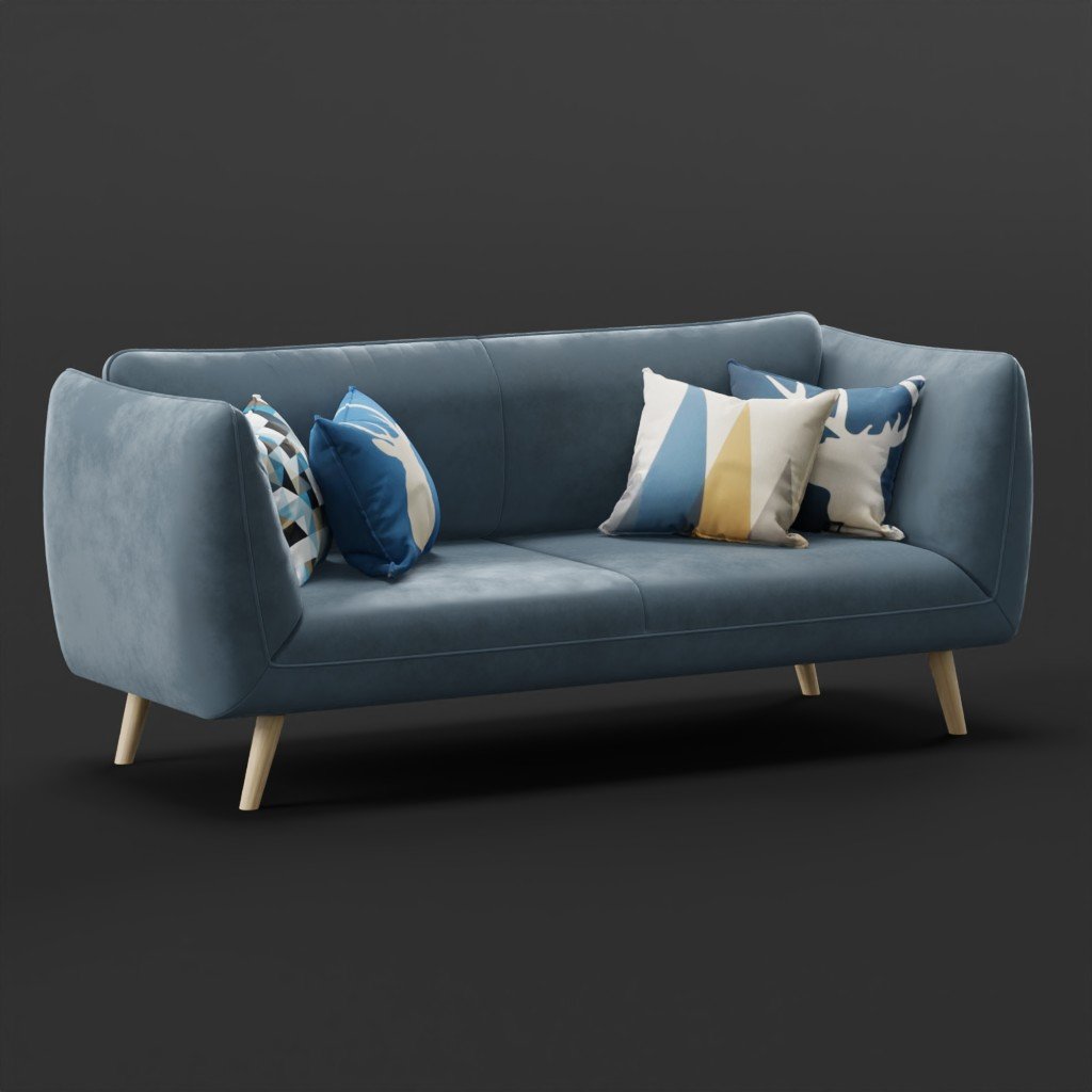 2 Seater | Sofas models | BlenderKit