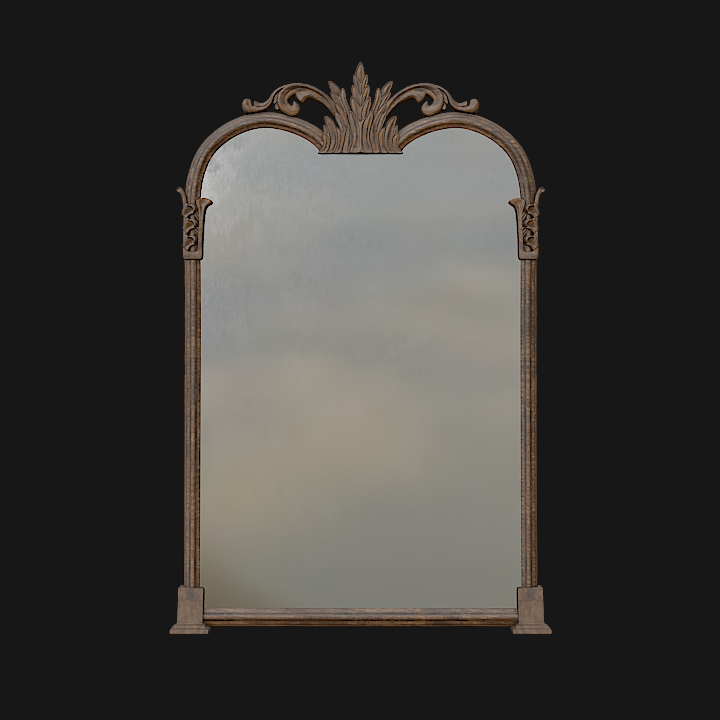 OrnomentalMirror | FREE Mirrors models | BlenderKit