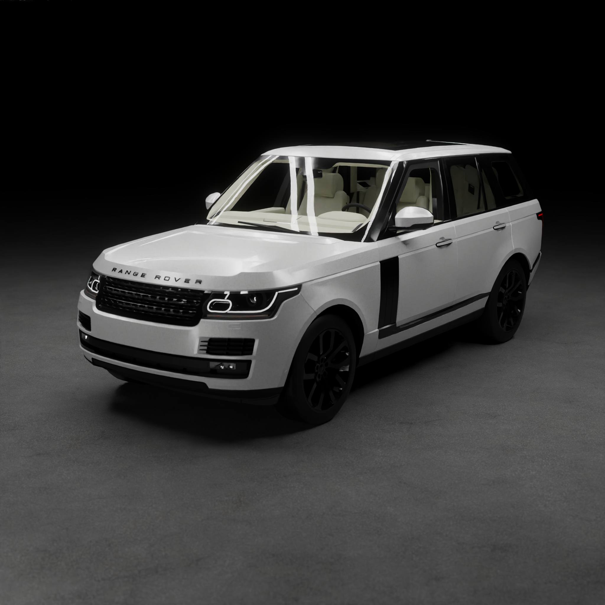 Land Rover Range Rover | 3D Luxury / Supercar models | BlenderKit