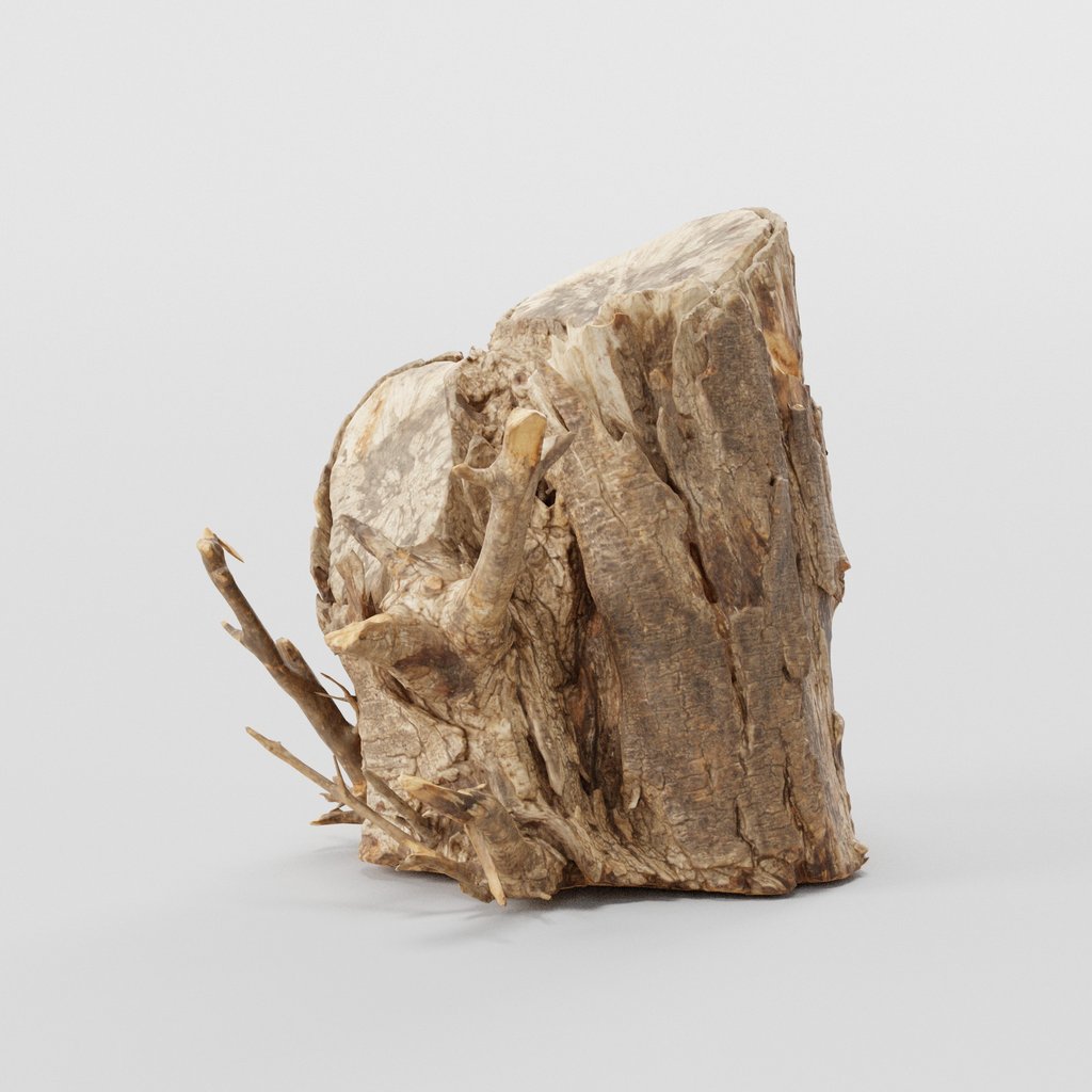 Wooden log | Trees models | BlenderKit