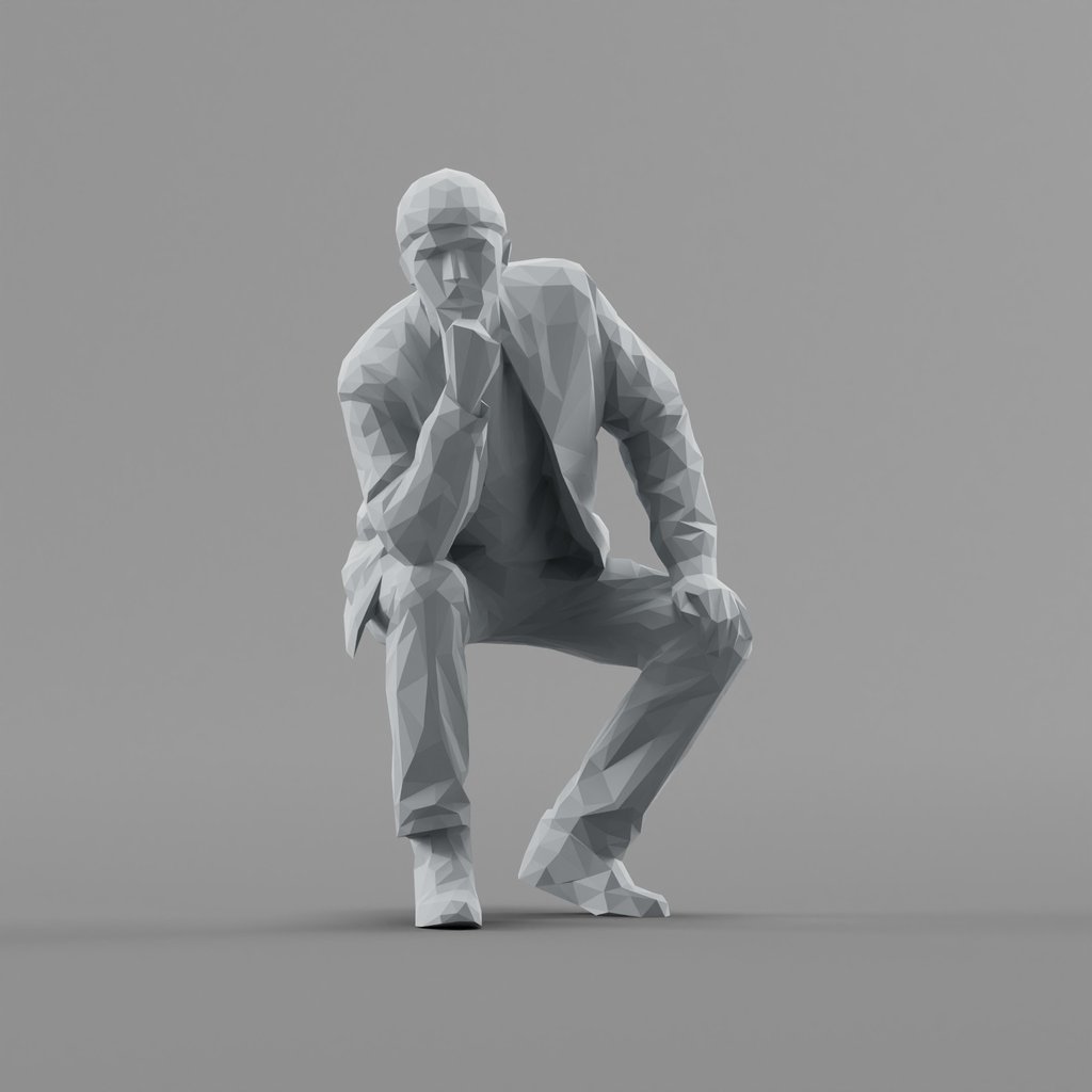 Blocky Skeleton Character | Characters models | BlenderKit
