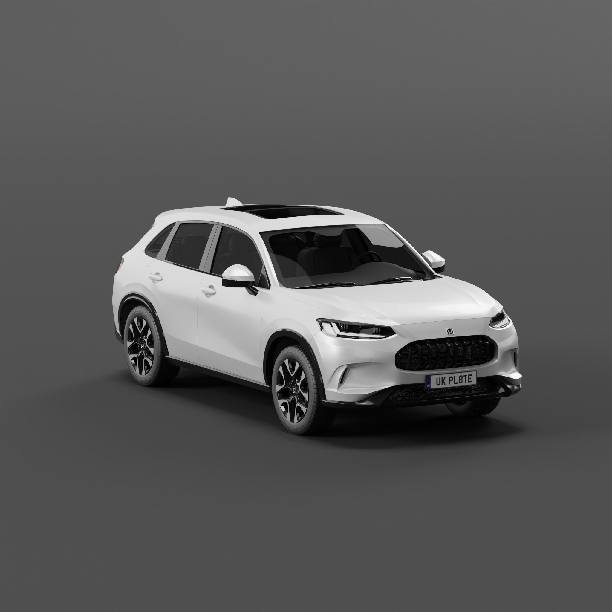 Honda ZR-V | Modern Cars models | BlenderKit