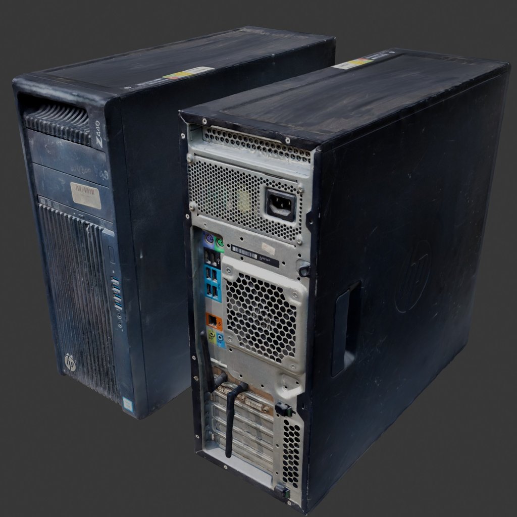 BlenderKit | Download the FREE Workstation Z440 model