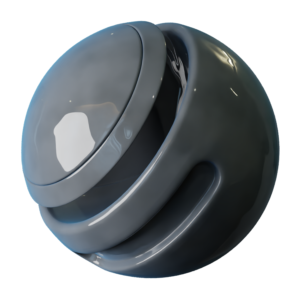 Glazed Ceramic Grey | FREE ceramic materials | BlenderKit