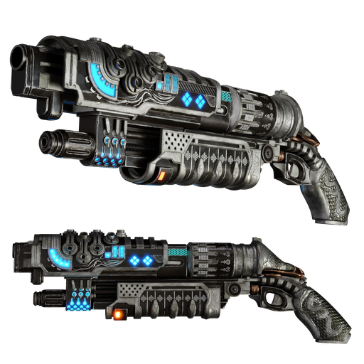 Sci Fi Gun | Sci-Fi Weapons models | BlenderKit