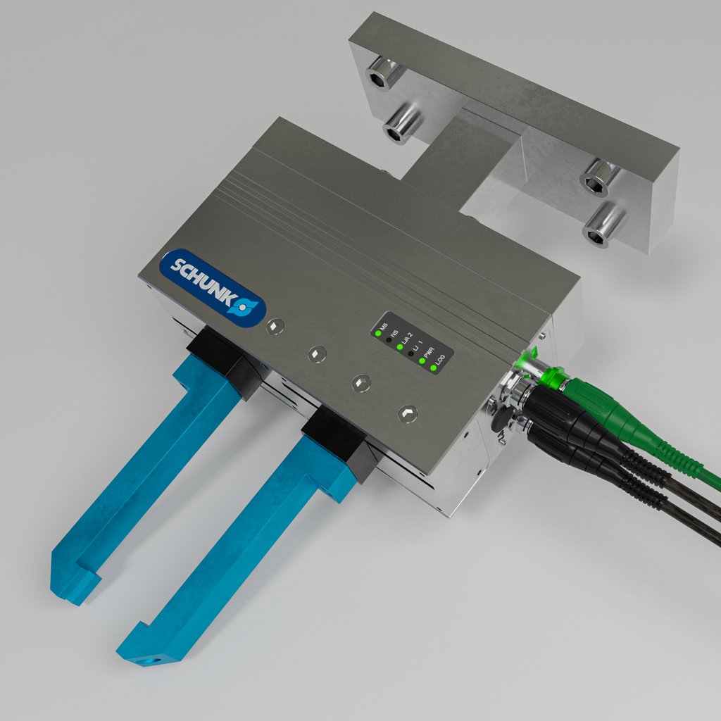 Robot-Gripper.Schunk-EGI 80 | FREE Robotics models | BlenderKit