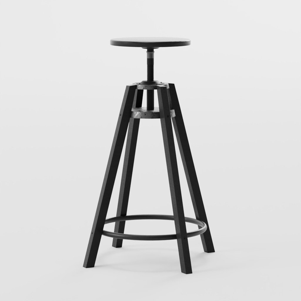 Bar stool | Bar chairs models | BlenderKit
