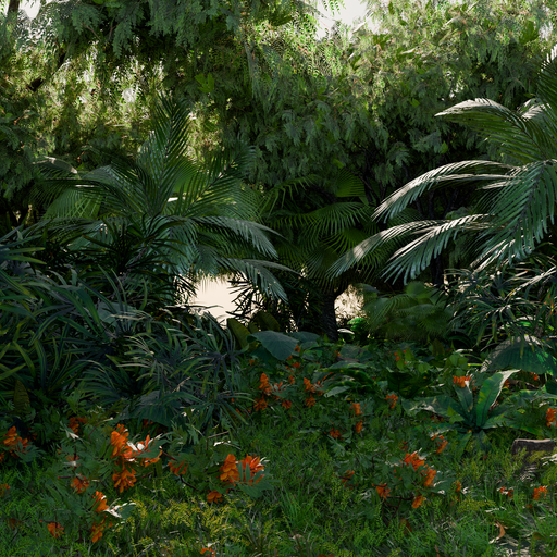 Forest field | FREE Nature scenes | BlenderKit