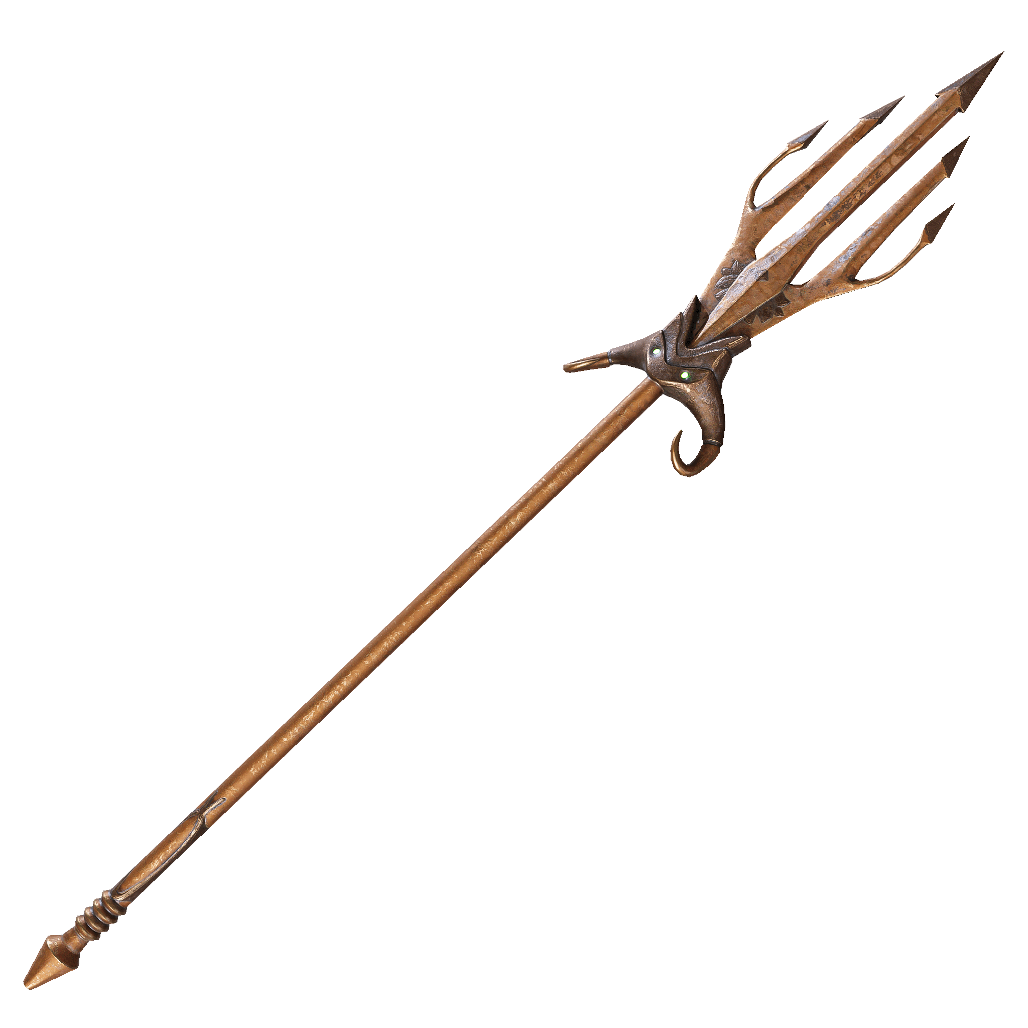Trident | FREE Historical Weapons models | BlenderKit