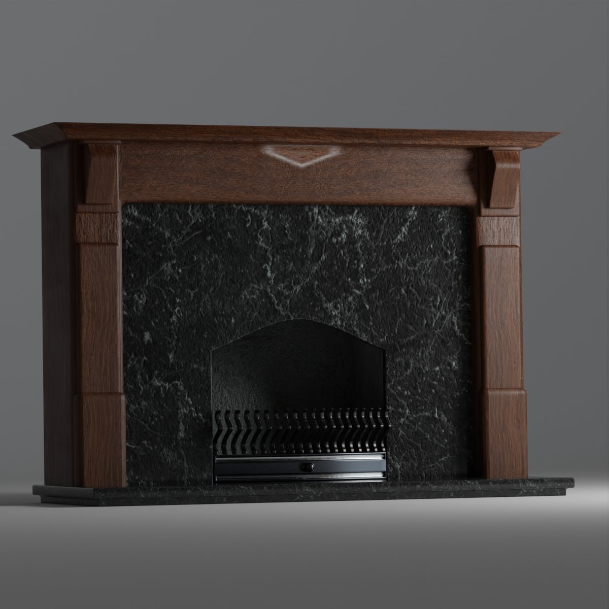 Fireplace | Fireplaces models | BlenderKit