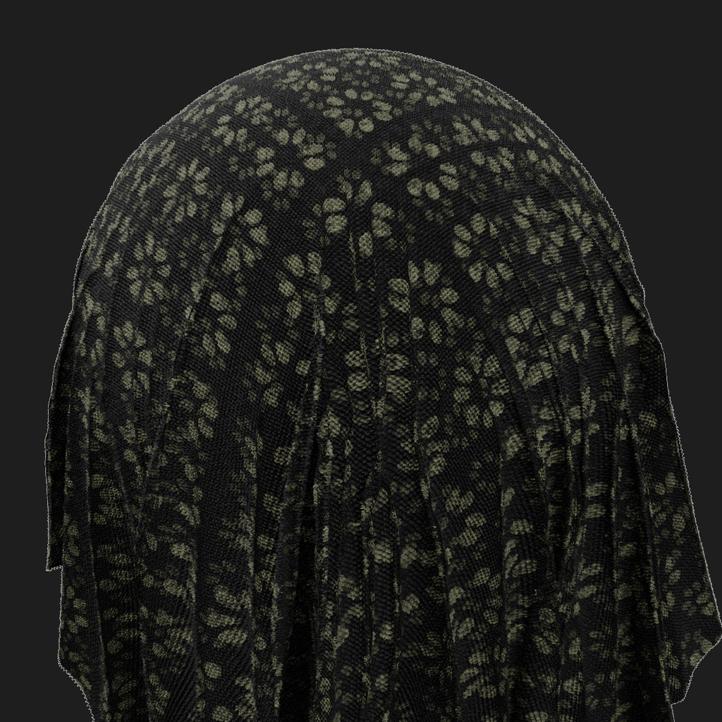 BlenderKit fabric material: Nylon by Vilém Duha