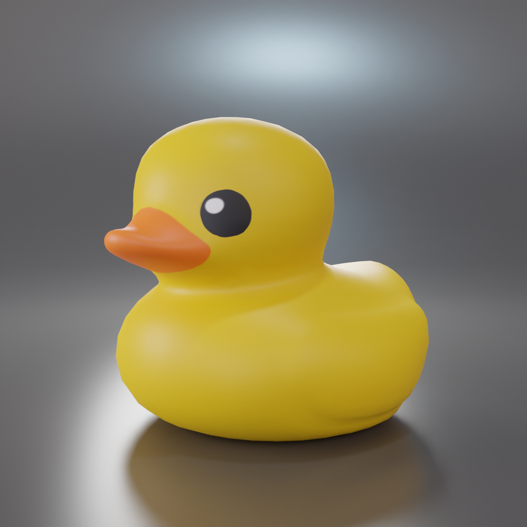 BlenderKit | Download the FREE Toy Duck model