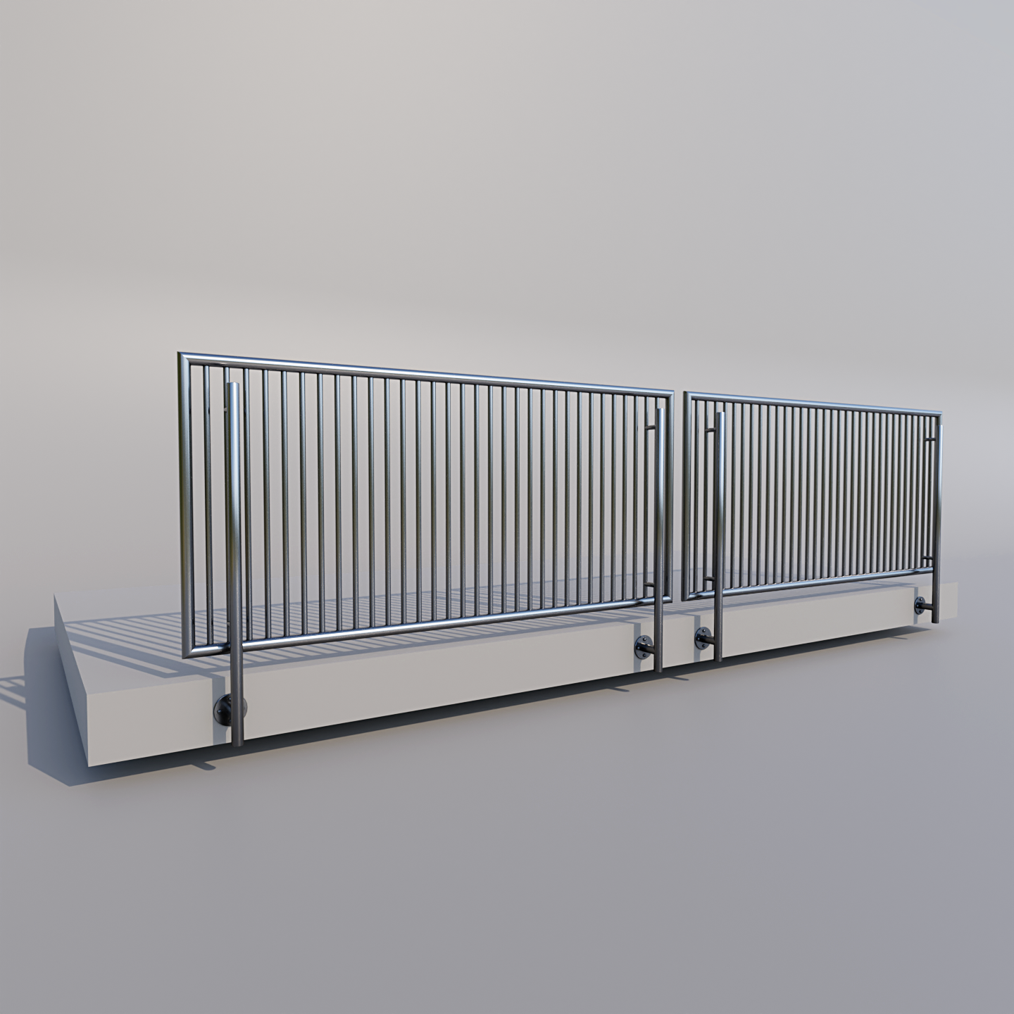 Railing 12A | Architecture models | BlenderKit