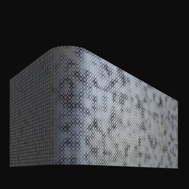 Perforated Panel | BlenderKit