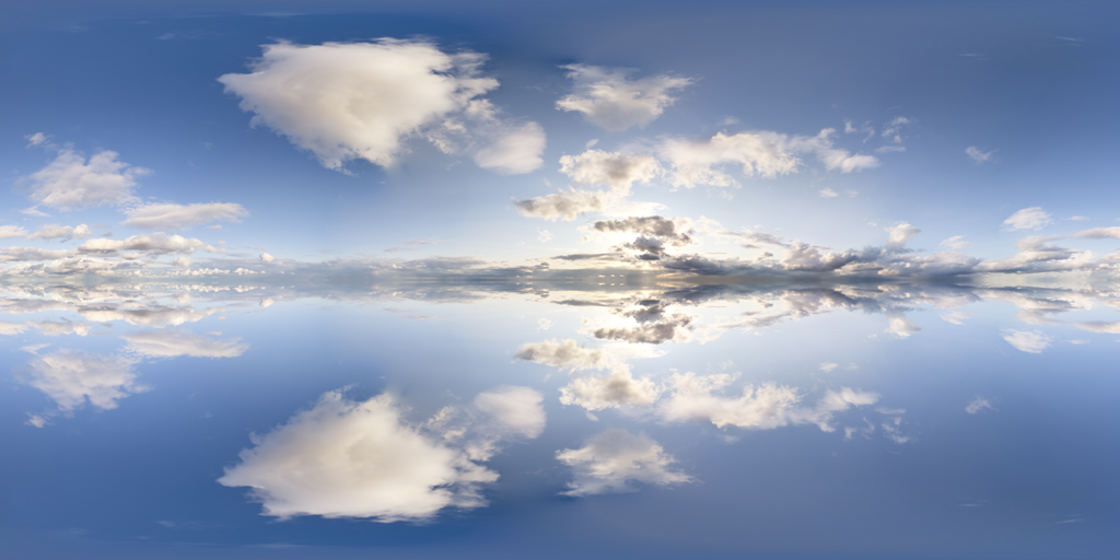 Infinite Real Sky - Cloudy Evening | Nature HDRis | BlenderKit