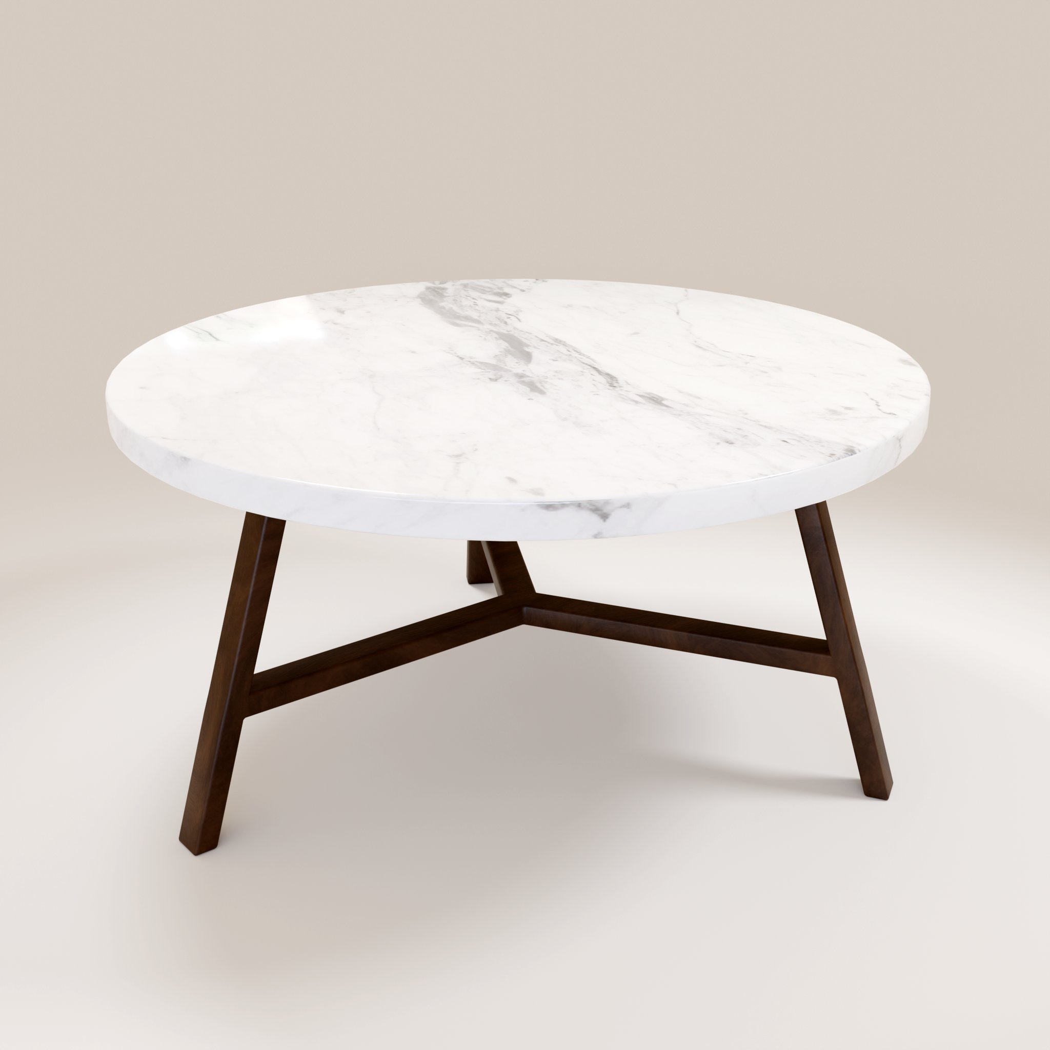 Top Round Coffee Table | Tables models | BlenderKit