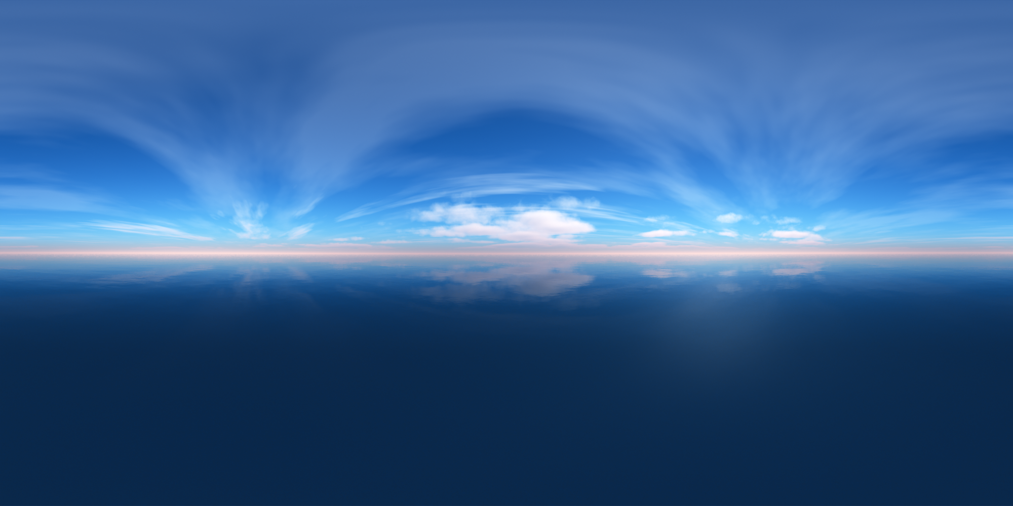 Sunny Cloudy Beautiful Day | Water Environments HDRis | BlenderKit