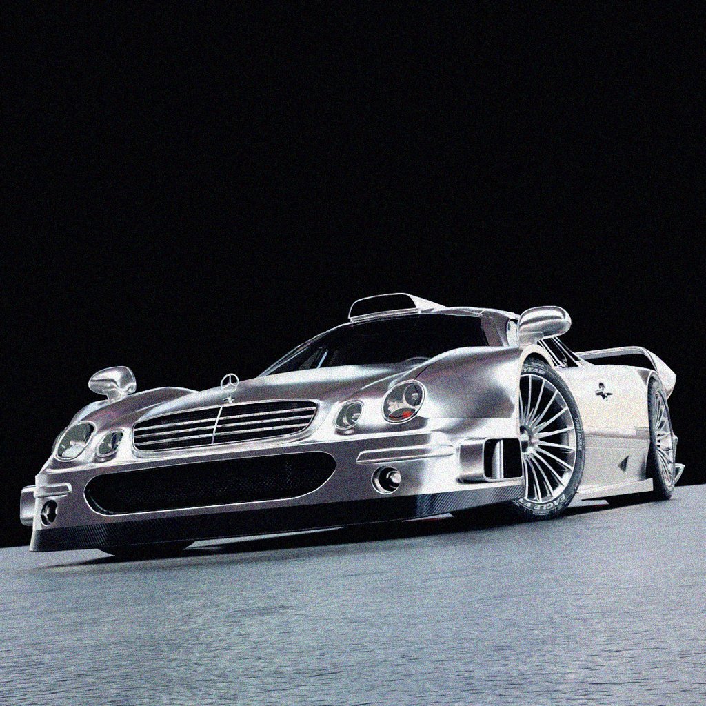 Mercedes CLK GTR | 3D Racing models | BlenderKit