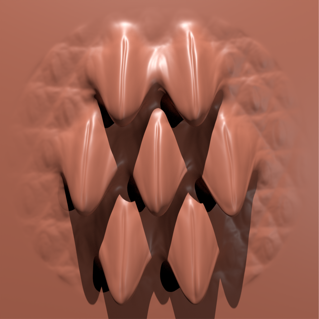Dragon Scale Cluster | Scales brushes | BlenderKit