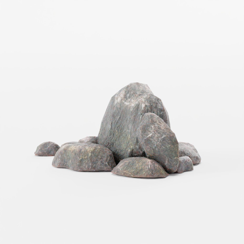 Rock Formation - Stone Outcrop | Terrains models | BlenderKit