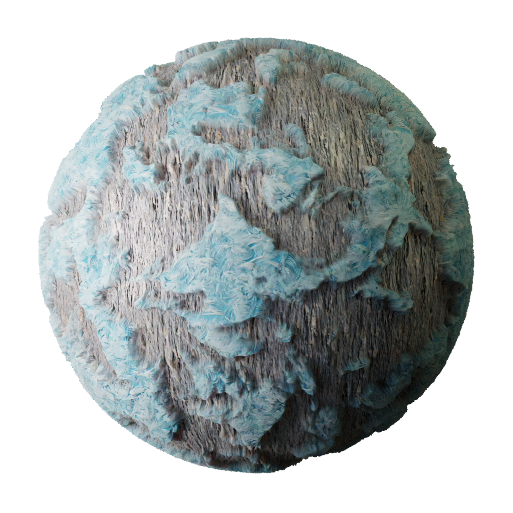 Ice Rock | FREE ice materials | BlenderKit