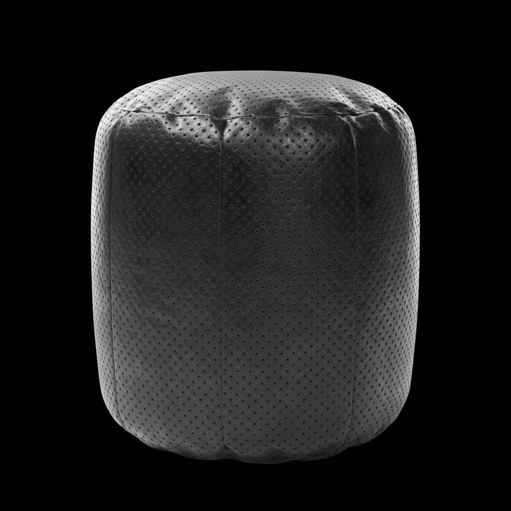 Pouf 2 | FREE Poufs models | BlenderKit