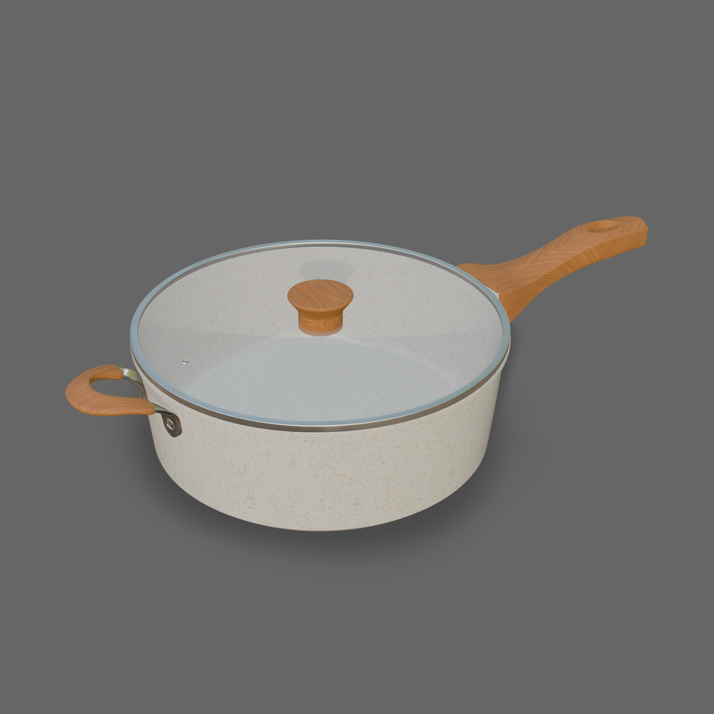 Saucepan with Handle | Kitchenware models | BlenderKit