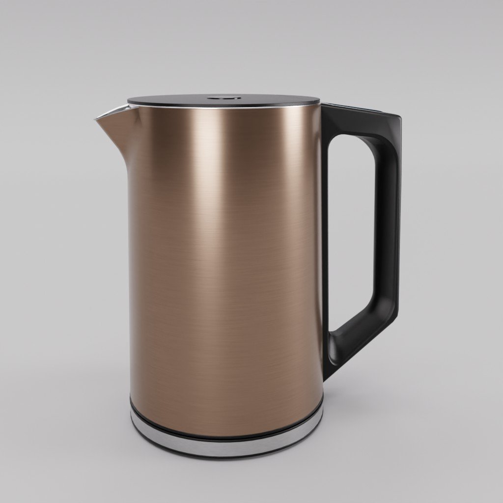 BlenderKit | Download the FREE Copper Kittle model