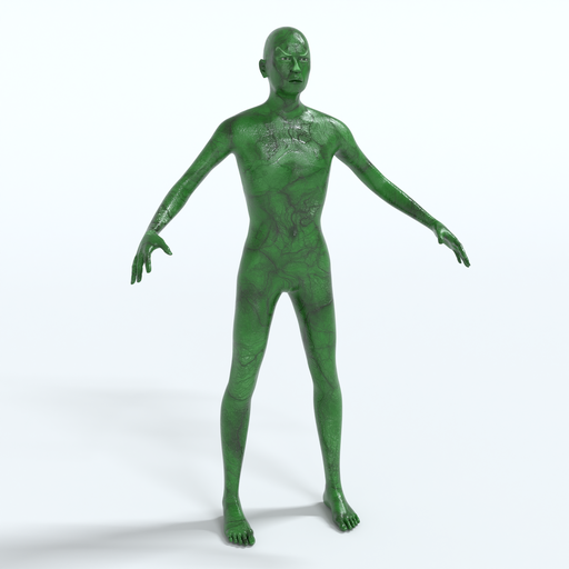 Alien Character Rigged | Monsters & Creatures models | BlenderKit
