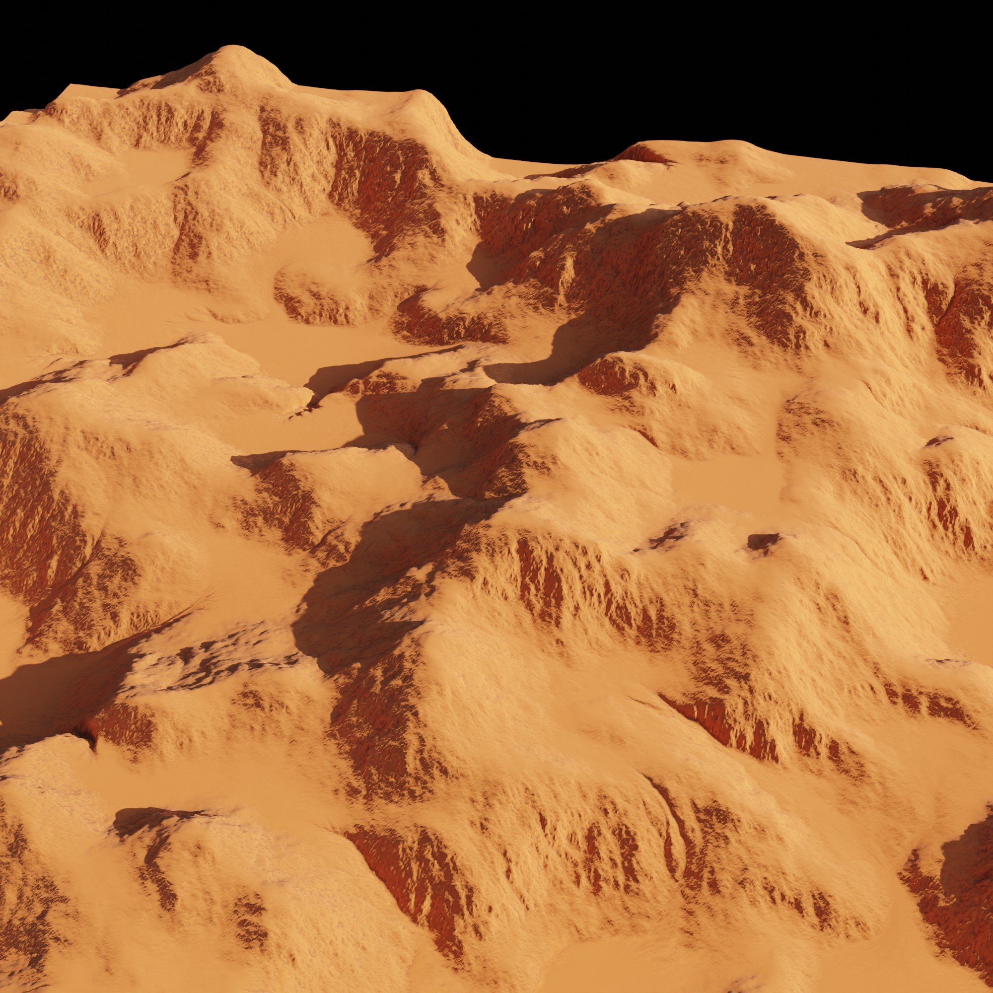 Terrain Desert | FREE Terrains models | BlenderKit