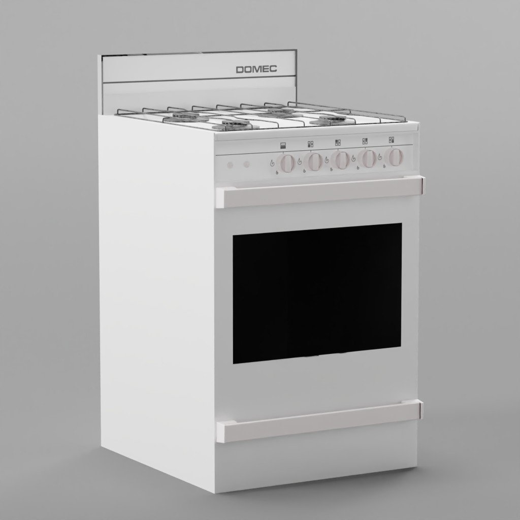 Stove | Kitchen Appliances models | BlenderKit