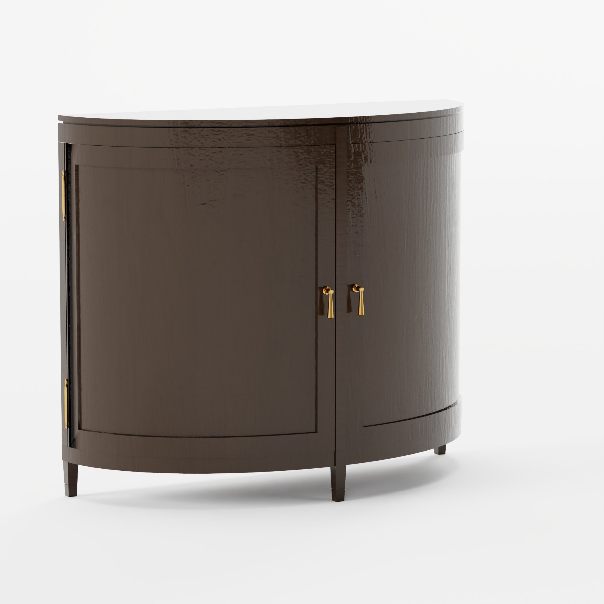 Wynn Demilune Table | Tables models | BlenderKit
