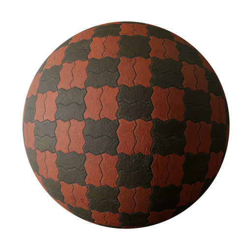 Zigzag Unipaver Blocks checker Basketweave | FREE bricks materials ...